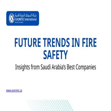 Future Trends in Fire Safety: Insights from Saudi Arabia’s Best ...