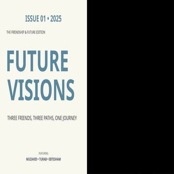 FUTURE_VISIONS of me and my friends and dreams | PPTX