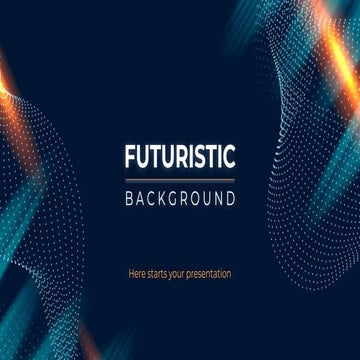 Futuristic Background | PPTX
