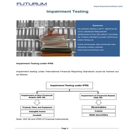 Impairment testing | PDF