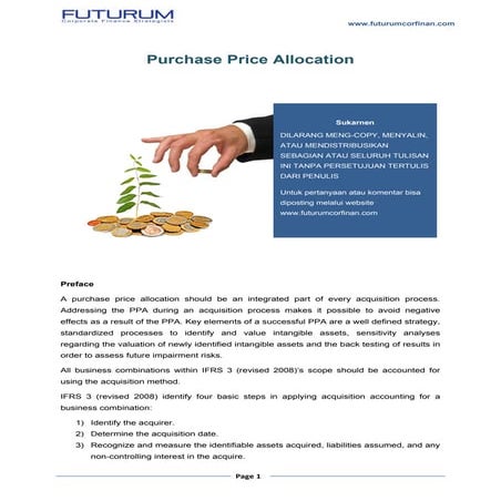 Purchase price allocation | PDF