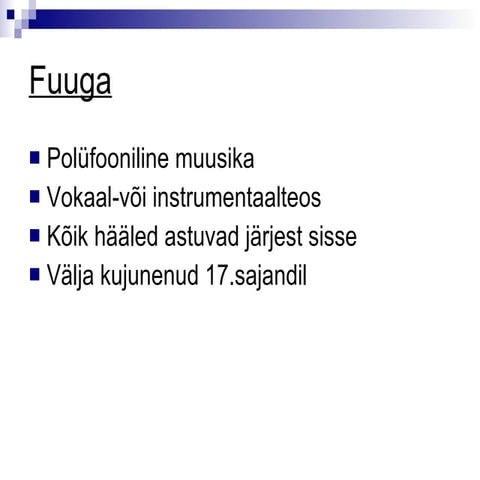 Fuuga | PPT