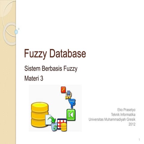 Fuzzy2012 3-fuzzy-database (1) | PPTX