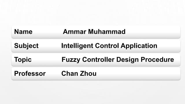 Fuzzy logic | PPT