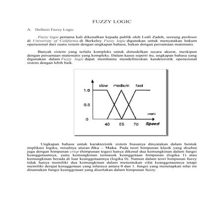 Fuzzy logic | PDF