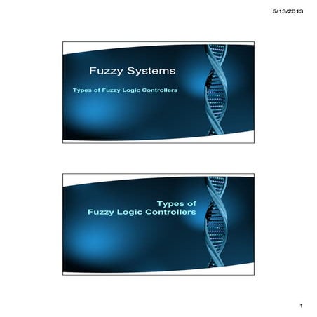 Fuzzy logic part7 | PDF