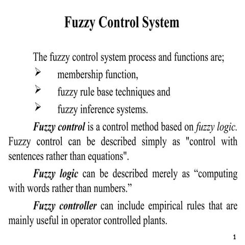 Defuzzification | PPTX