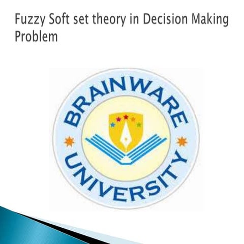 Fuzzy Soft Set Theory Ppt 3002