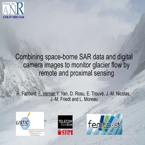 Integration of Colorized Single-Pol SAR Data Into Optical Image Mosaics.ppt