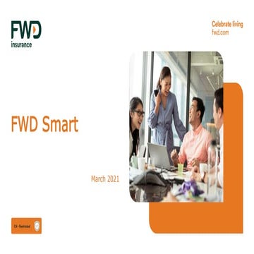 The Digital Insurer Award - FWD (smart) | PPTX
