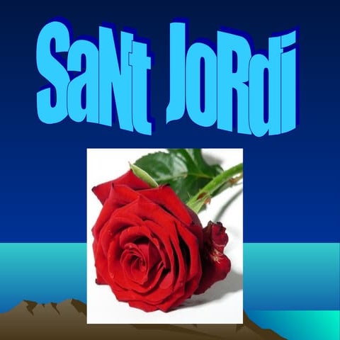 Powerpoint sant jordi | PPT