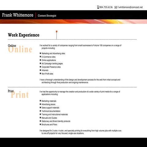 Susan machado resume | PDF