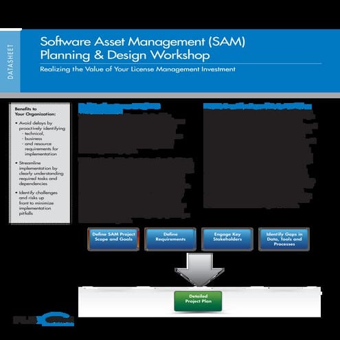 Software Asset Management (SAM) Planning & Design Workshop | PDF