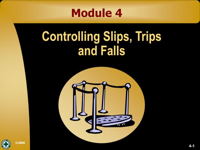 Controlling & Managing Slips, Trips and falls QHSE | PPT Controlling & Managing Slips, Trips and falls QHSE | PPT