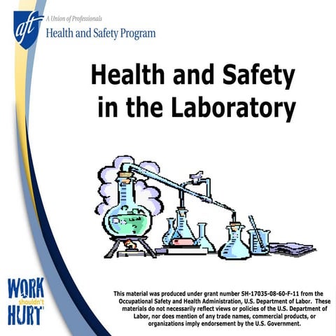 Health and safety in the laboratory (Osha).ppt