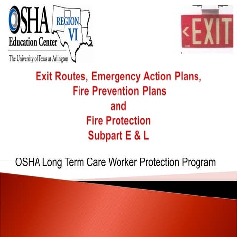 Exits eap fpp_fire_protection | PPTX