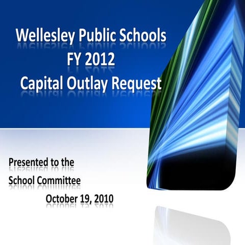 Fy12 Capital Outlay Requests | PPT