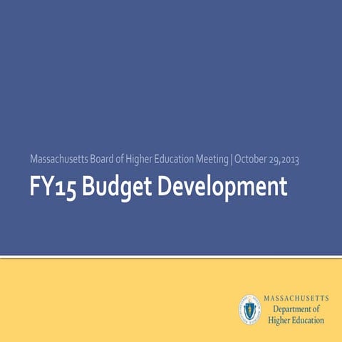 FY15 Budget Development | PPT