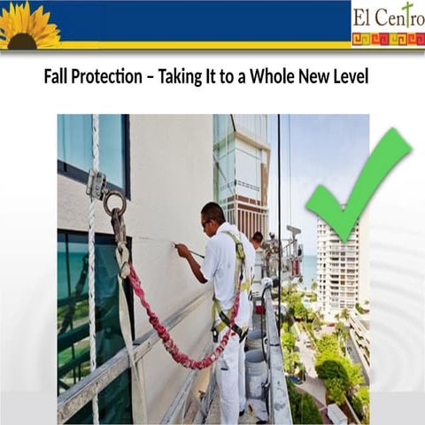Fall Protection Training powerpoint presentations | PPTX