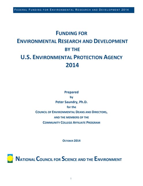 Environmental protection agency | PPT