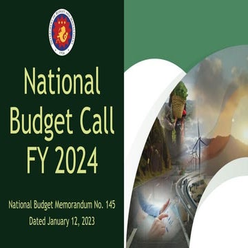 FY 2024 Budget Call.................................. | PDF