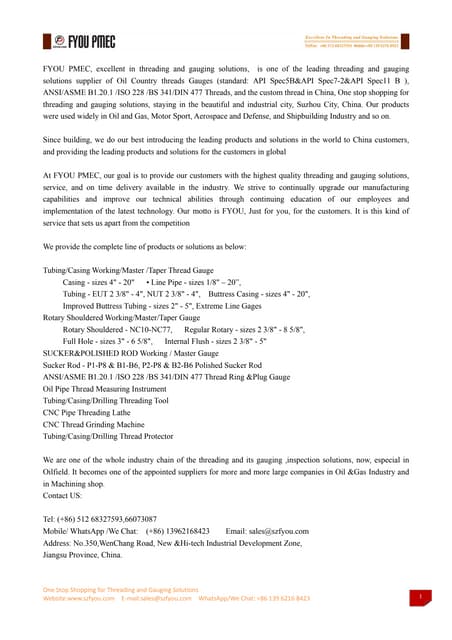 How to use api plug gage to measure api tubing casing and line pipe ...