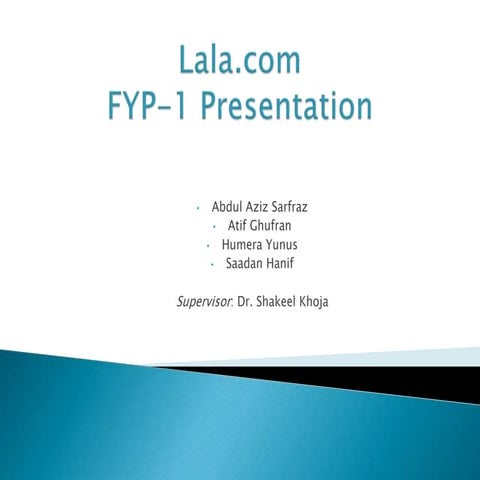 Fyp presentation | PPT