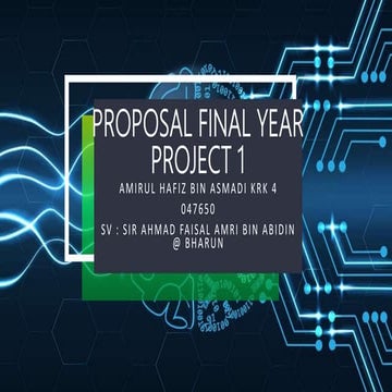 Fyp1 online handwriting recognition | PPTX