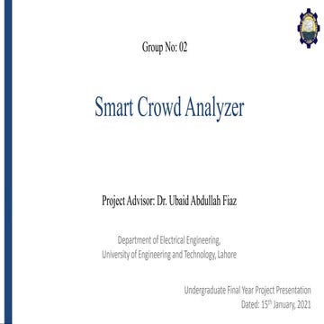 Smart Crowd Analyzer Pptx