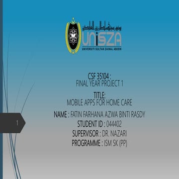 Fyp(proposal)2 | PPT