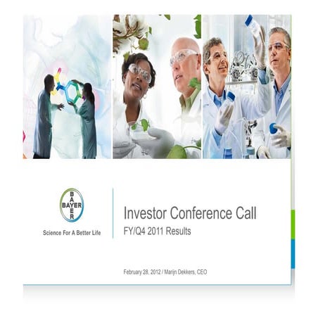 FY / Q4 2011 Investor Conference Call Presentation Charts | PDF