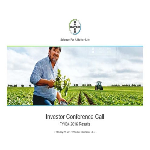 Q3 2016 Investor Conference Call Presentation | PDF