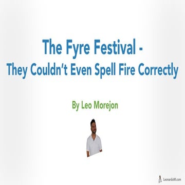 Fyre Case Study | PDF