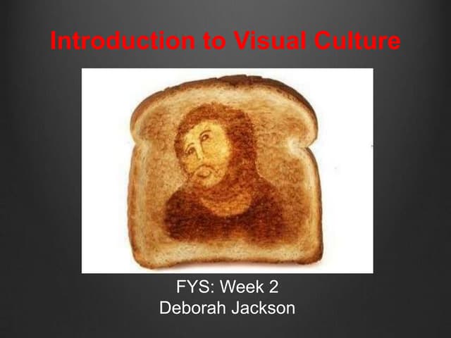 Visual Culture | PPTX