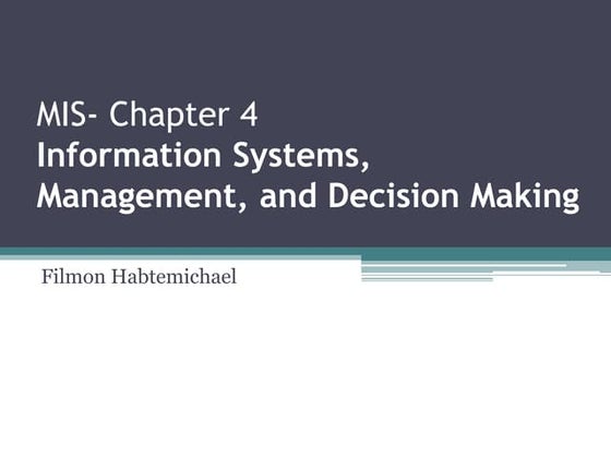 DECISION MAKING POWERPOINT | PPT
