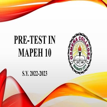 G-10 DAY 2 PRE TEST MAPEH.pptx