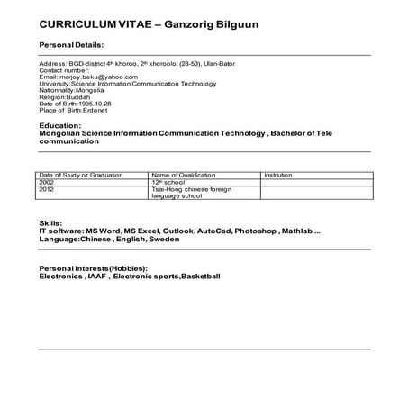 CV - Dimitriu Dragoș | PDF