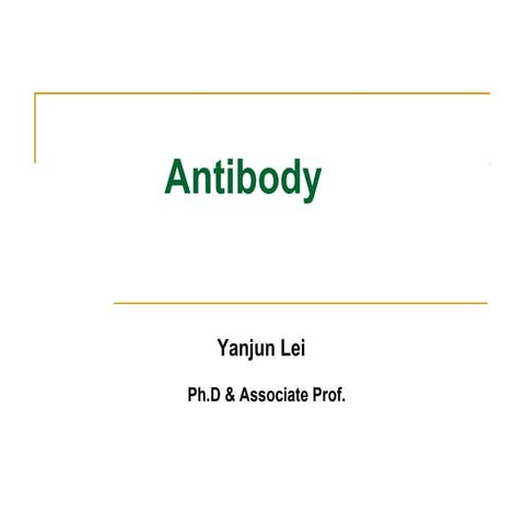 G.2014-immuno~ (3.antibody-lyj) | PPT