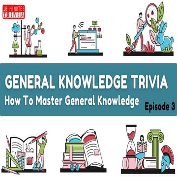 Test your General Knowledge : Take this Trivia quiz and find out your G ...