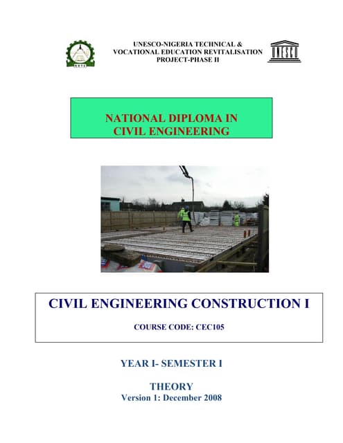 General structural notes | DOCX | Civil Engineering Industry | Industries