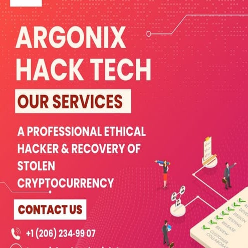 RECOVER LOST BITCOIN AND USDT ASSET INSTANTLY THROUGH ARGONIX HACK TECH ...