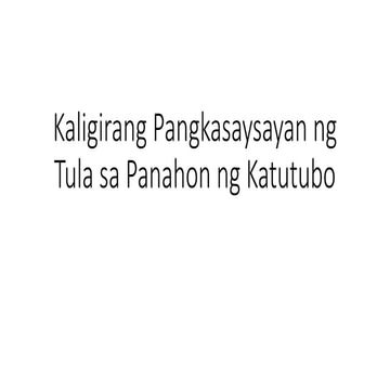 Panitikan sa Panahon ng Katutubo .pptx
