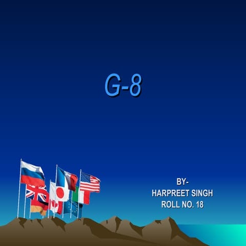 G 8 | PPT