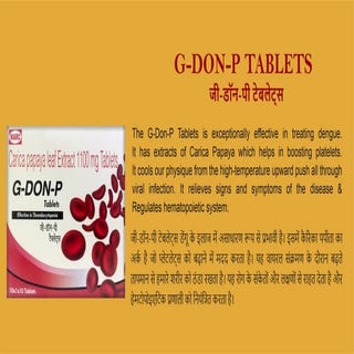 This medication is effective in treating dengue fever, digestive issues ...