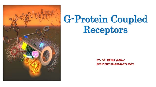 G protein-coupled receptors | PPTX