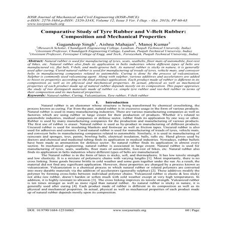 Vulcanization of rubber | PPTX