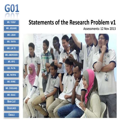 Problem Statement 06 BENEFICIARY - Who exactly will benefit from the proposal | PPSX