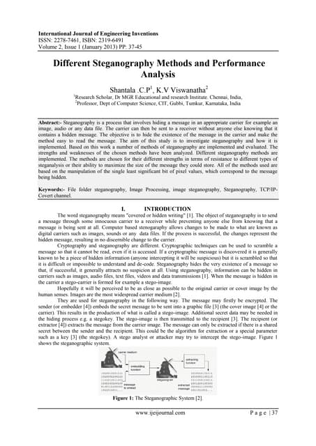 EFFICIENT DATA HIDING SYSTEM USING LZW CRYPTOGRAPHY AND GIF IMAGE STEGANOGRAPHY | PDF