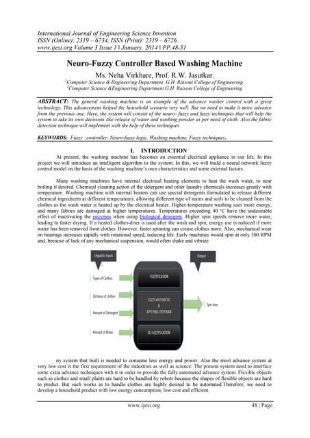 Washing machine case study: Types and Design metrics,Functional modes ...