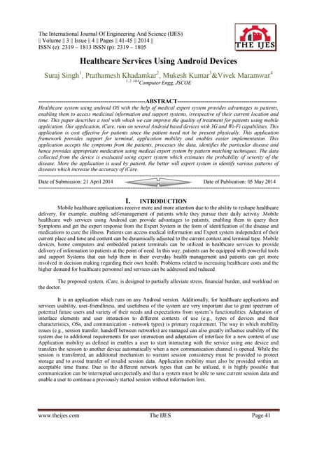 Medscape Android Application | PPTX